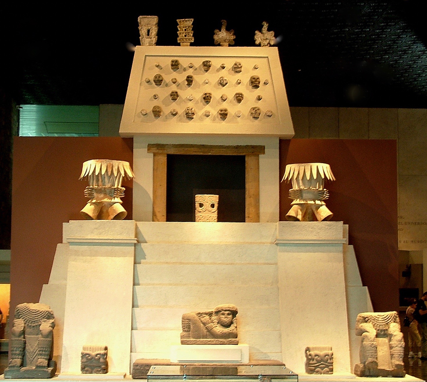 teocalli (Mdz67r) | Visual Lexicon of Aztec Hieroglyphs